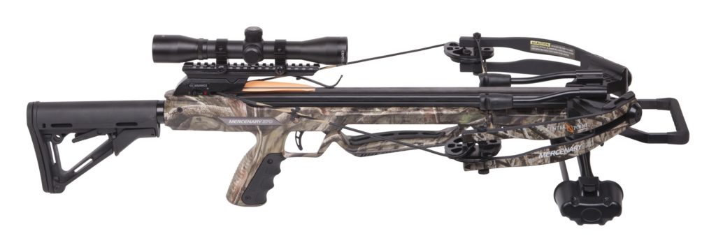 CenterPoint Mercenary 370 175lb Draw Weight 370FPS Crossbow Package ...