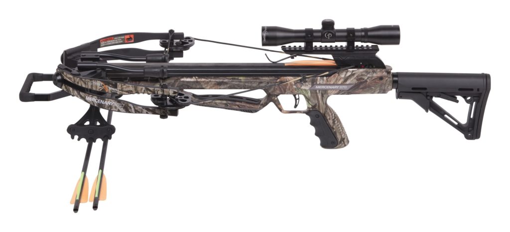 CenterPoint Mercenary 370 175lb Draw Weight 370FPS Crossbow Package ...