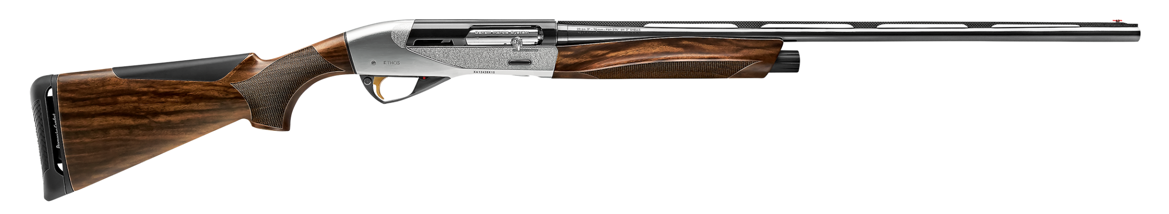 Benelli Ethos 3" AA-Grade Satin Walnut Stock Semi-Automatic Shotgun ...