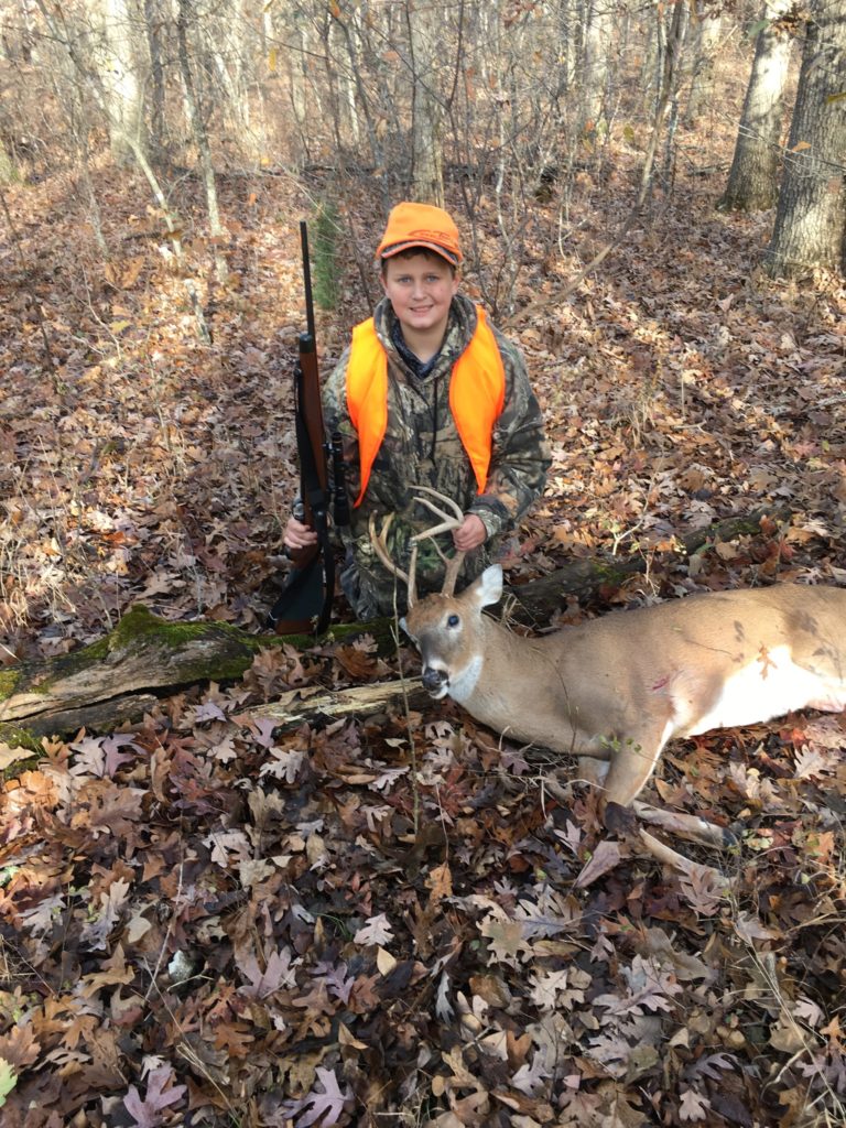 Griffin’s first deer - Dunns Sporting Goods