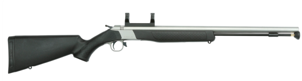 CVA Wolf .50 Cal. Magnum Black Synthetic 24" Stainless Barrel Muzzleloader #PR2111S - Dunns ...