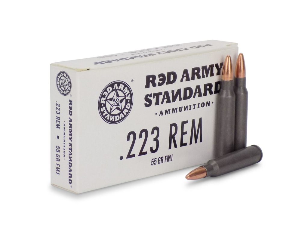 Red Army Standard .223 Rem. 55gr. FMJ 20rd Box #AM3089BX - Dunns ...