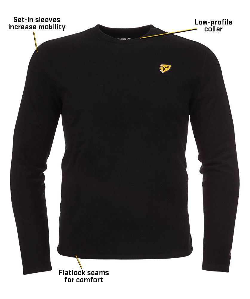 ScentBlocker Men's Shield Series KoreTec Polar Weight Top Base Layer ...