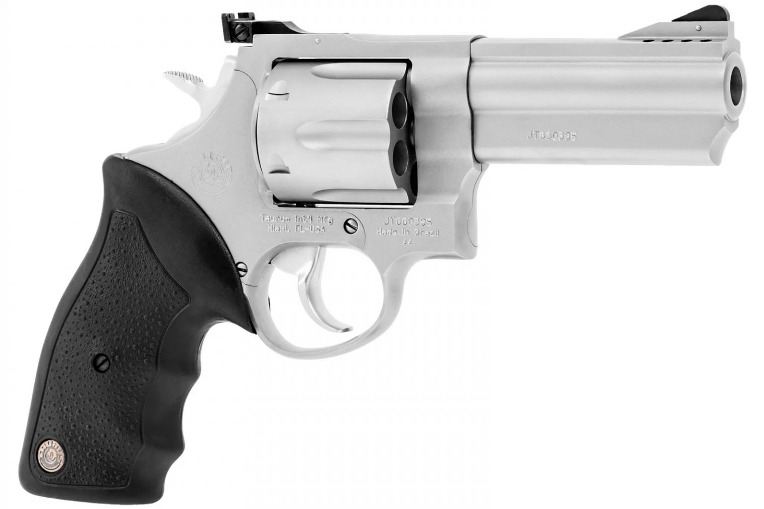 Taurus Model 44 .44 Magnum 4" Barrel Matte Stainless Revolver #2-440049 ...