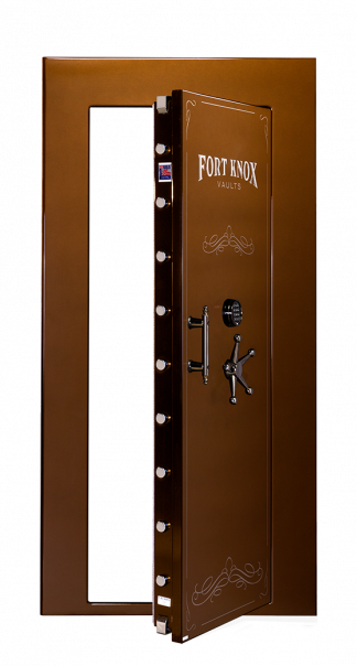 Fort Knox 82"x40" 1,330lbs w/Dial or E-Lock Out-Swing Vault Door #8240 ...